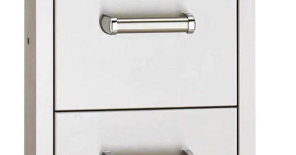 Fire Magic Flush Mounted Triple Storage Drawers with Soft Close System ...