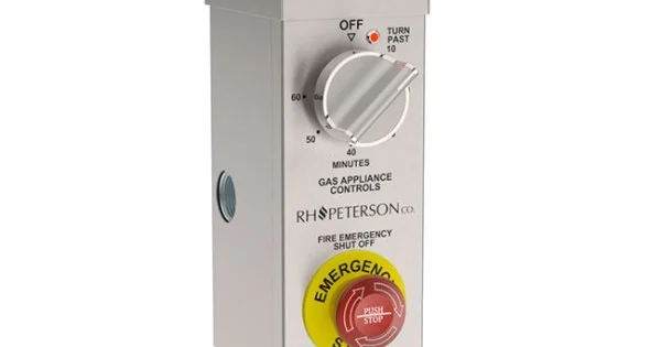 Commercial Gas Auto-Shut Off and Electric Timer