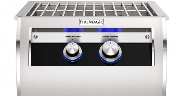 Fire Magic Echelon Diamond Series Power Burner w/ Porcelain Cast Iron Cooking Grid | Fire Magic ...