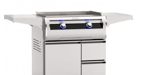 Fire Magic Echelon Black Glass Portable Gourmet Griddle | Fire Magic Store