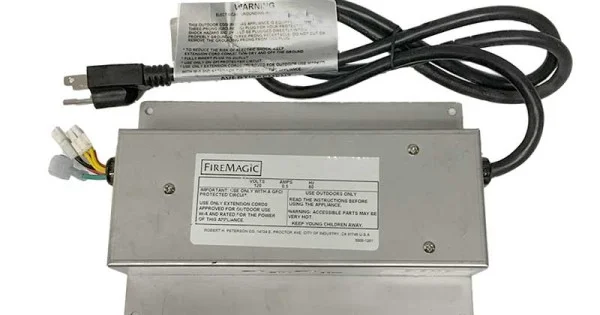 Fire Magic Power Supply/Transformer for Aurora Built-In Grills and Side ...
